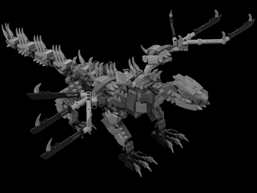 LEGO MOC Valstrax from Monster Hunter by Eve n Bricks | Rebrickable ...