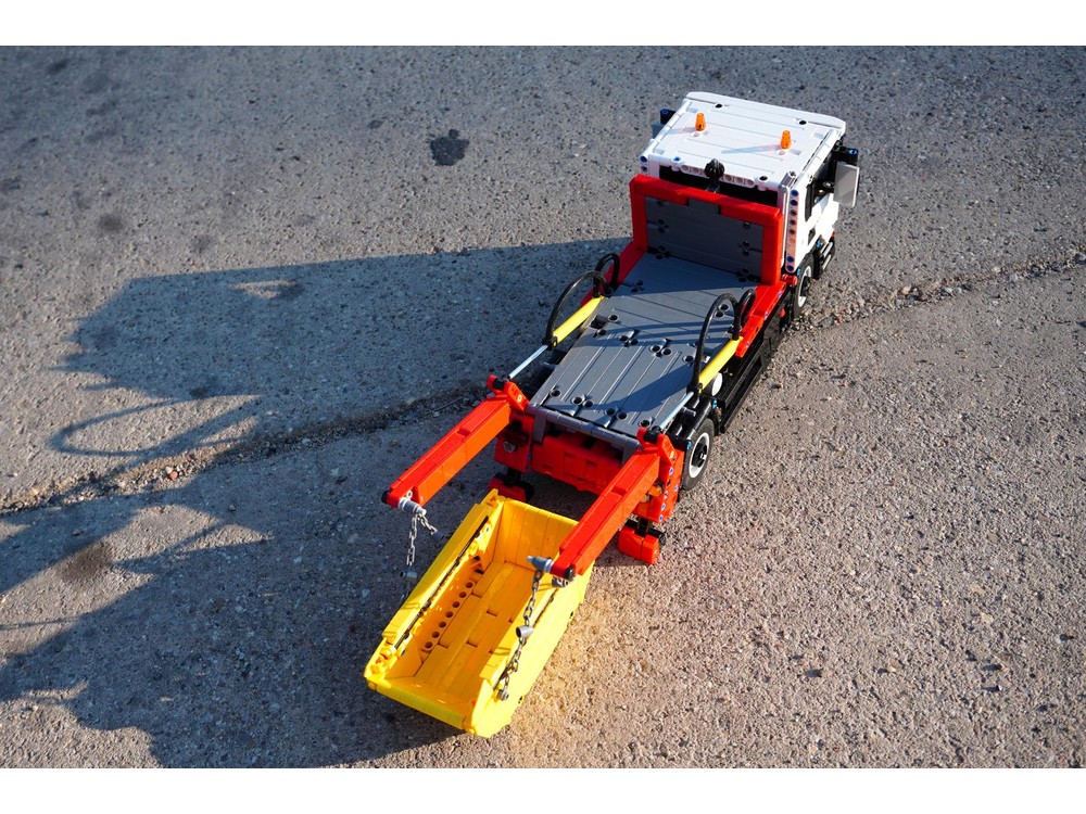 Lego Moc Scania P Series Skip Loader By Damianple Technic Garage