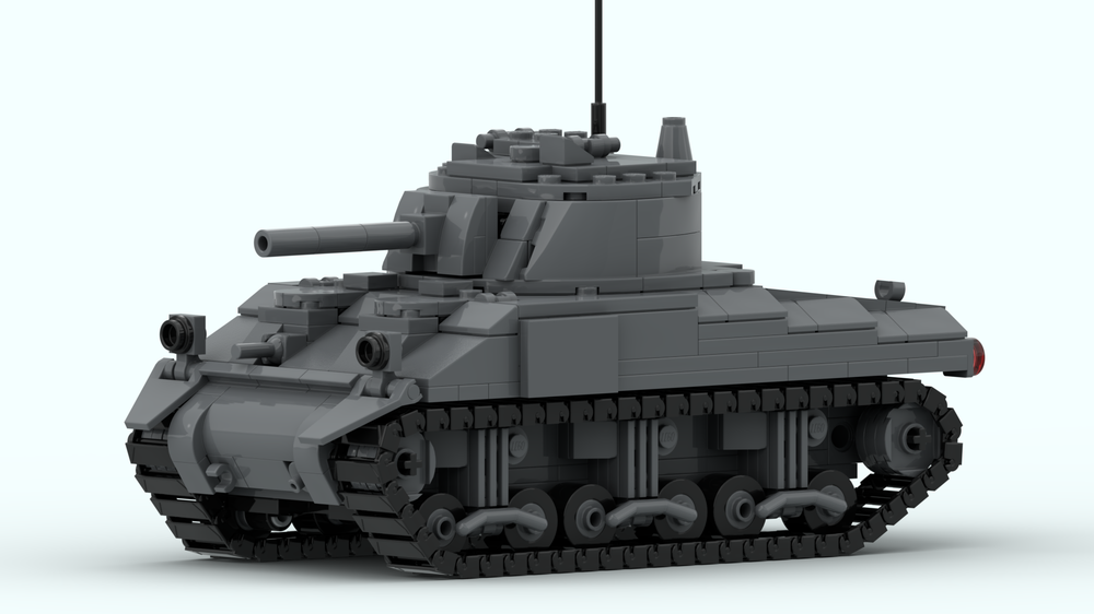 LEGO MOC M4 Sherman by Isubuilds | Rebrickable - Build with LEGO