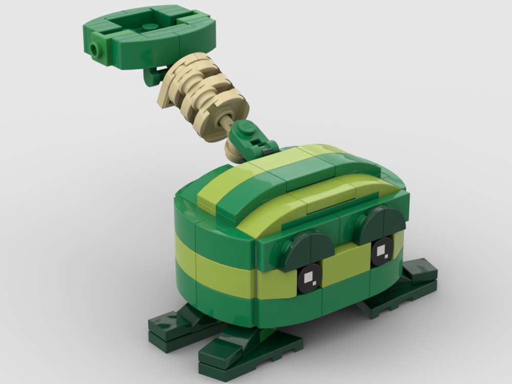 LEGO MOC PVZ 2 Melon-pult by EXCALIBURtheONE | Rebrickable - Build with ...