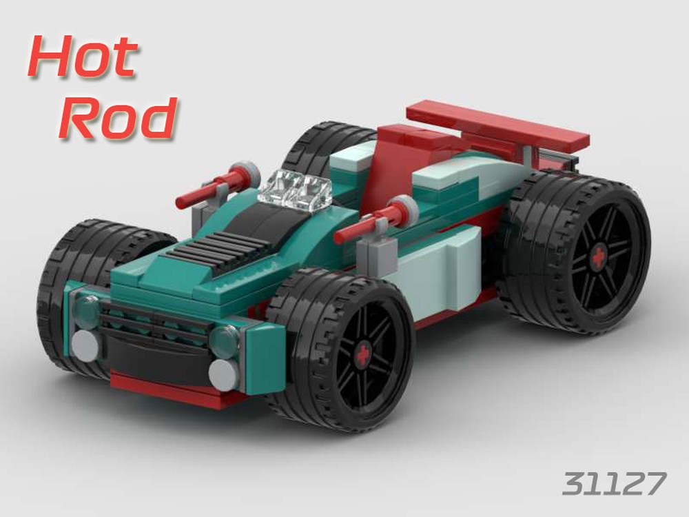 LEGO MOC 31127 Hot Rod by dLegooo | Rebrickable - Build with LEGO