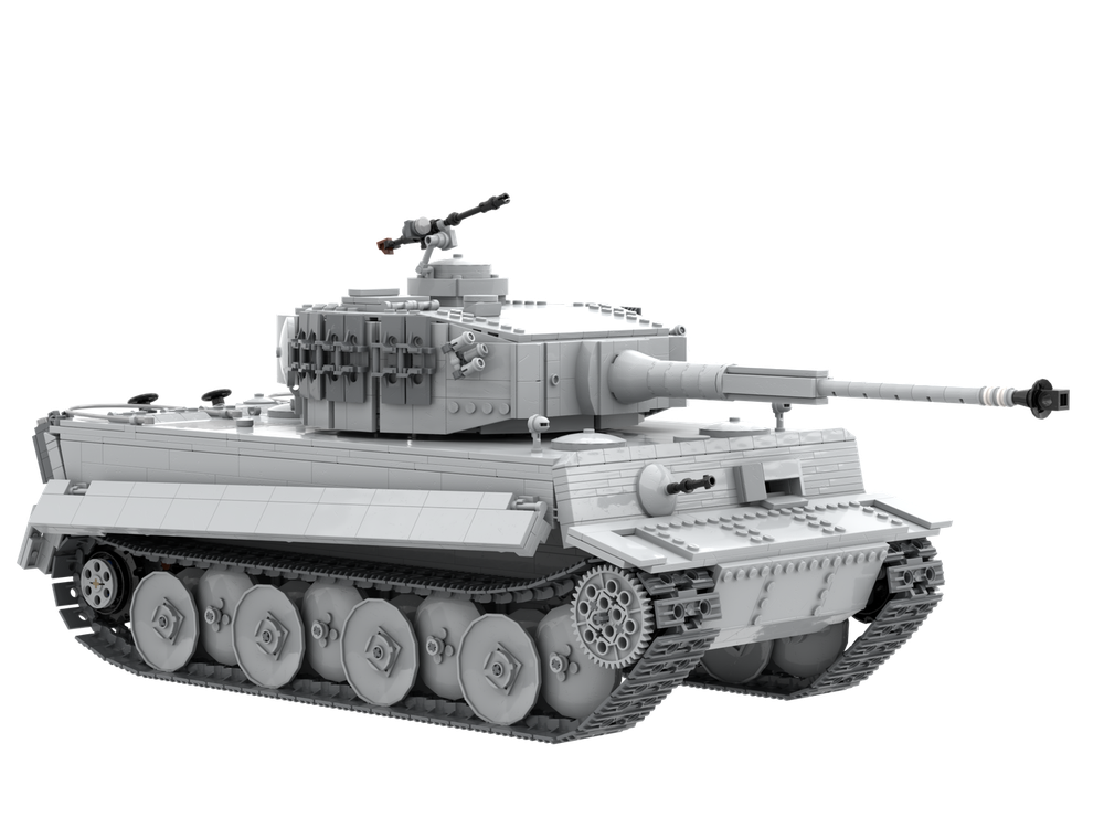 Lego Moc Tiger Ausfe 116 Scale Rc Instructions By Camobricktape
