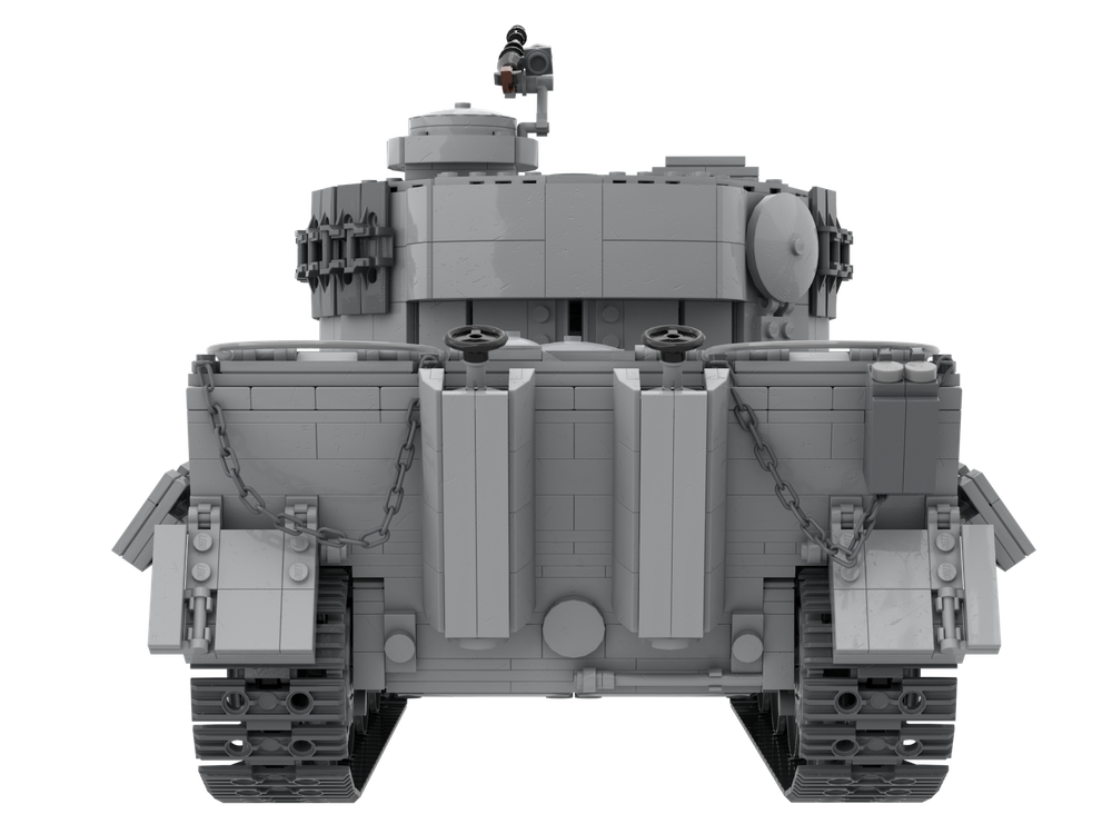 Lego Moc Tiger Ausfe 116 Scale Rc Instructions By Camobricktape