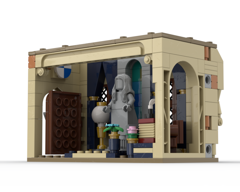 LEGO MOC HP Modular - Blue Common Room by Gobsmack | Rebrickable ...