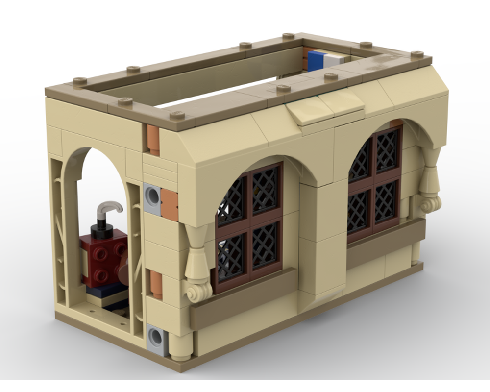 LEGO MOC HP Modular - Blue Common Room by Gobsmack | Rebrickable ...