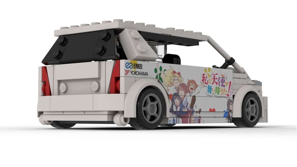 Lego Moc Inspired By Honda Jazz Gd3 By Arjj Rebrickable Build With Lego