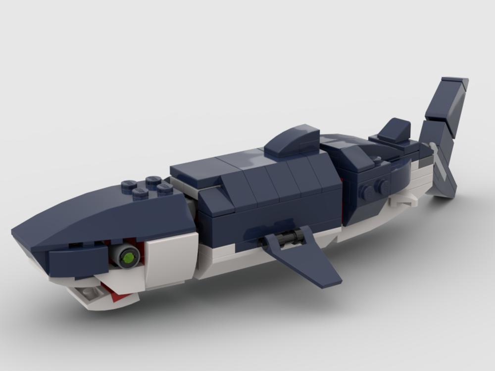 LEGO MOC 31088 Greenland Shark by Foosbubs | Rebrickable - Build with LEGO