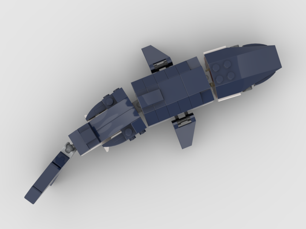LEGO MOC 31088 Greenland Shark by Foosbubs | Rebrickable - Build with LEGO