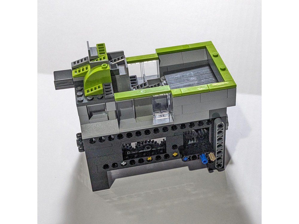 Lego Moc 3x3 Side Stepper Shared Power Gbc Module By Andybell
