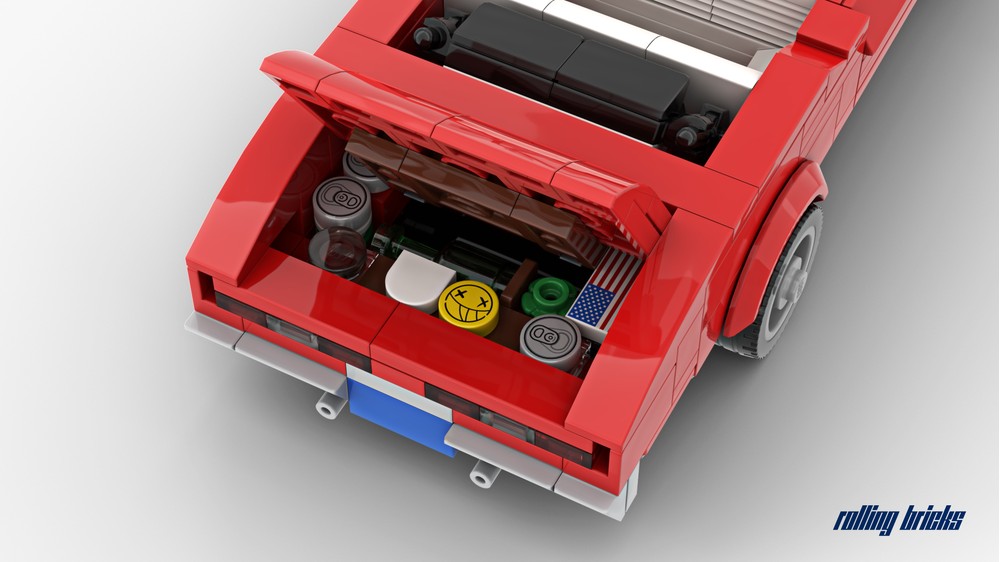 LEGO MOC "The Great Red Shark" 1971 Chevrolet Impala Convertible from ...