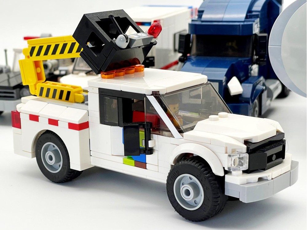 Lego Moc Service Vehicle Pack 1 By Ibrickeditup Rebrickable Build