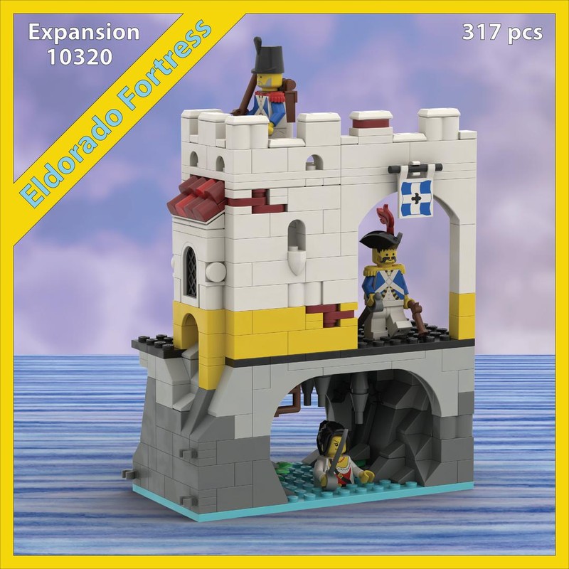 LEGO MOC Central Tower Expansion: Eldorado Fortress 10320 by ...