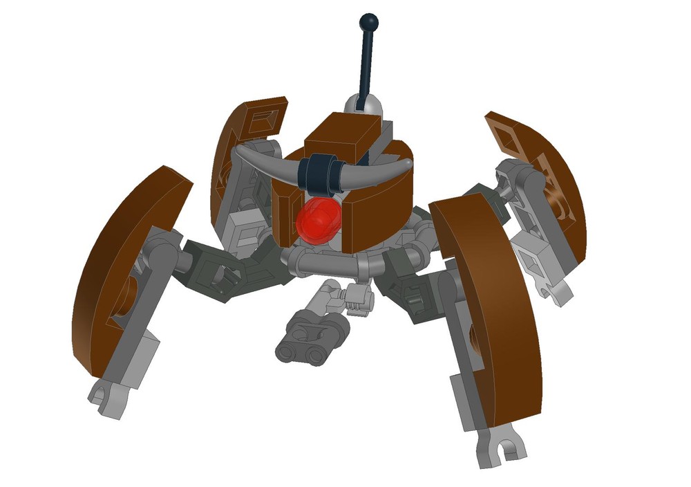 LEGO MOC LM-432 Crab Droid by Jackman26S | Rebrickable - Build with LEGO