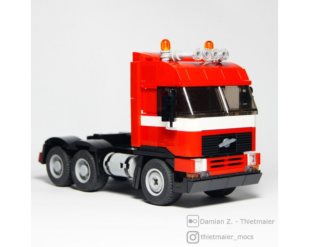 Lego Moc Volvo Fh12 By Thietmaiermocs Rebrickable Build With Lego