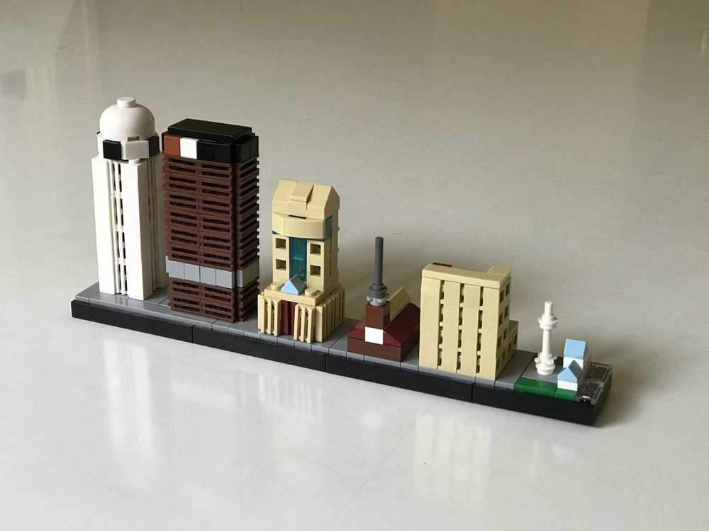 LEGO MOC Louisville Skyline by THE BRICKITECT | Rebrickable - Build ...