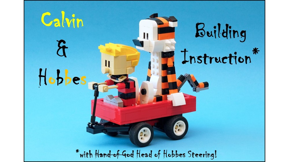 LEGO MOC Calvin and Hobbes by grubaluk | Rebrickable - Build with LEGO