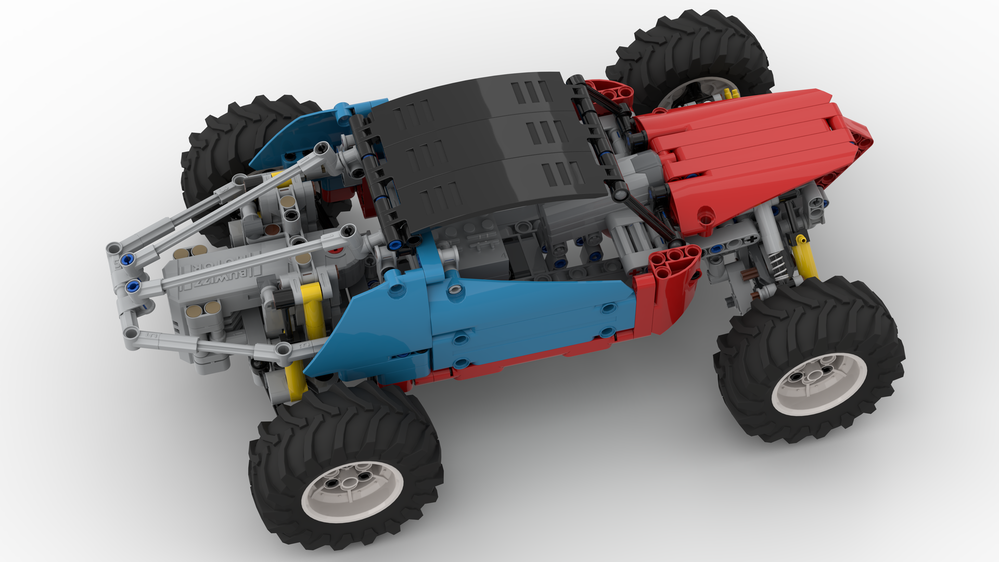 Lego Moc Beach Buggy By Lixander A Rebrickable Build With Lego