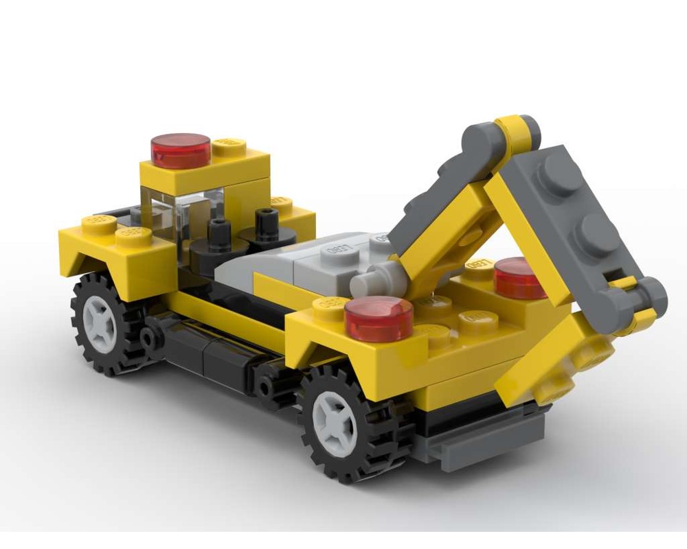 LEGO MOC 11965 Tow Truck by PeterSzabo | Rebrickable - Build with LEGO