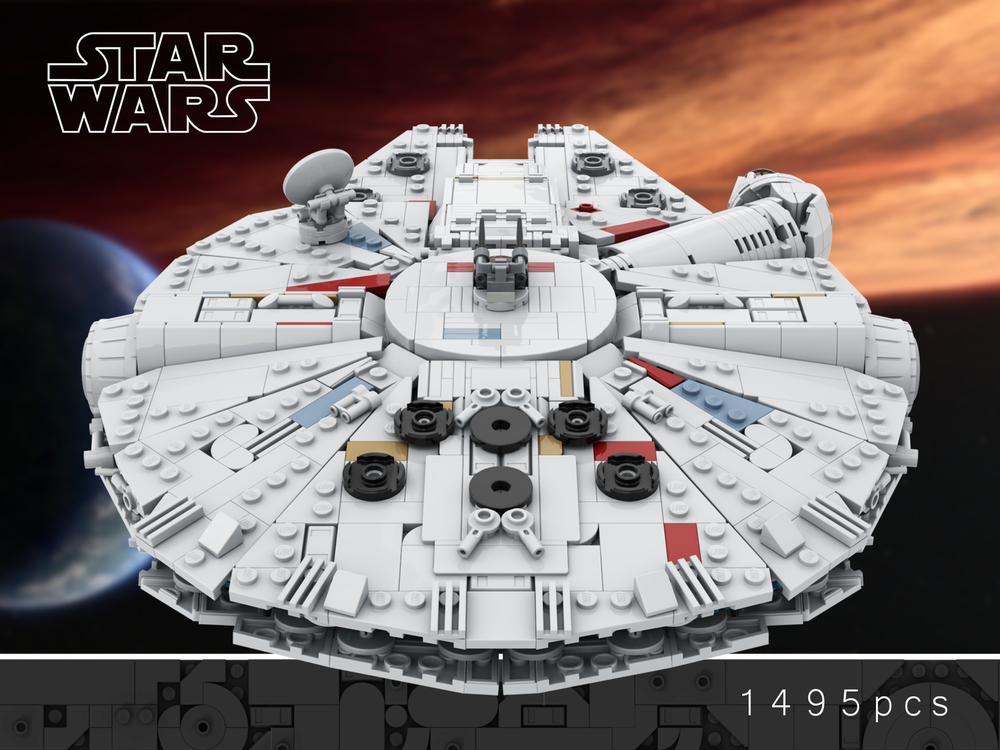 LEGO MOC Millennium-Falcon by Marius2002 | Rebrickable - Build with LEGO