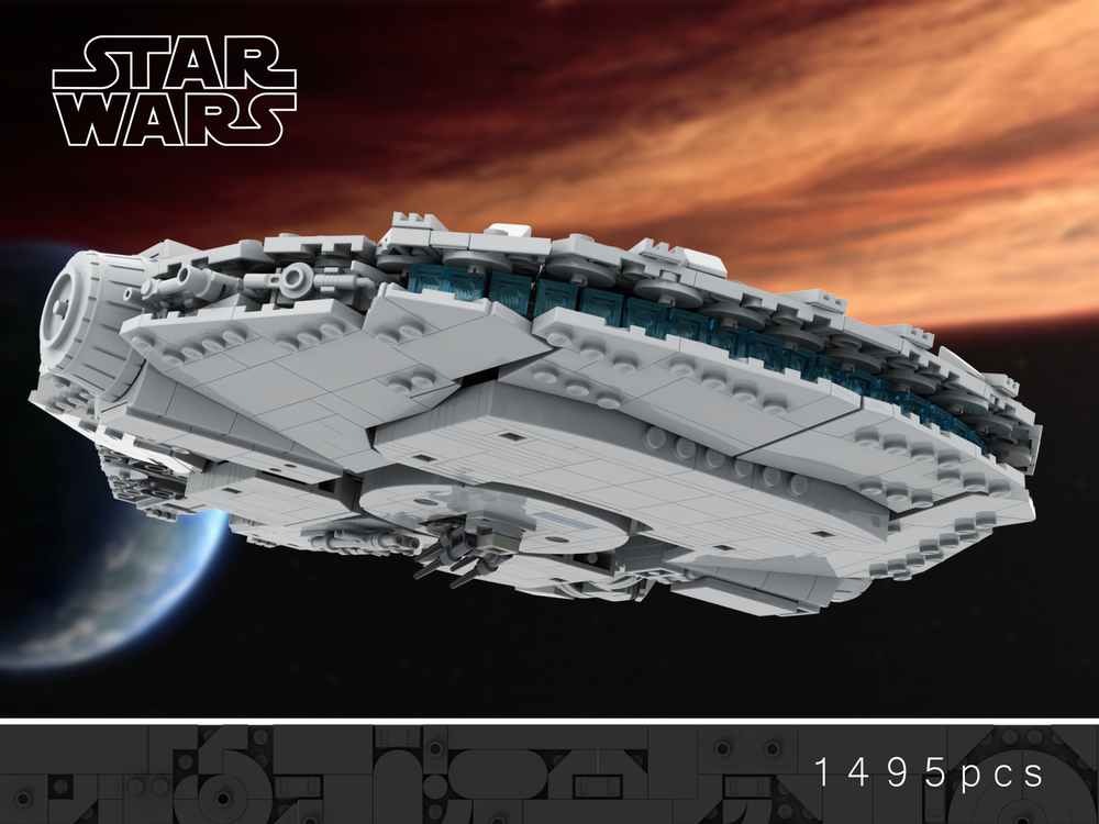 LEGO MOC Millennium-Falcon by Marius2002 | Rebrickable - Build with LEGO