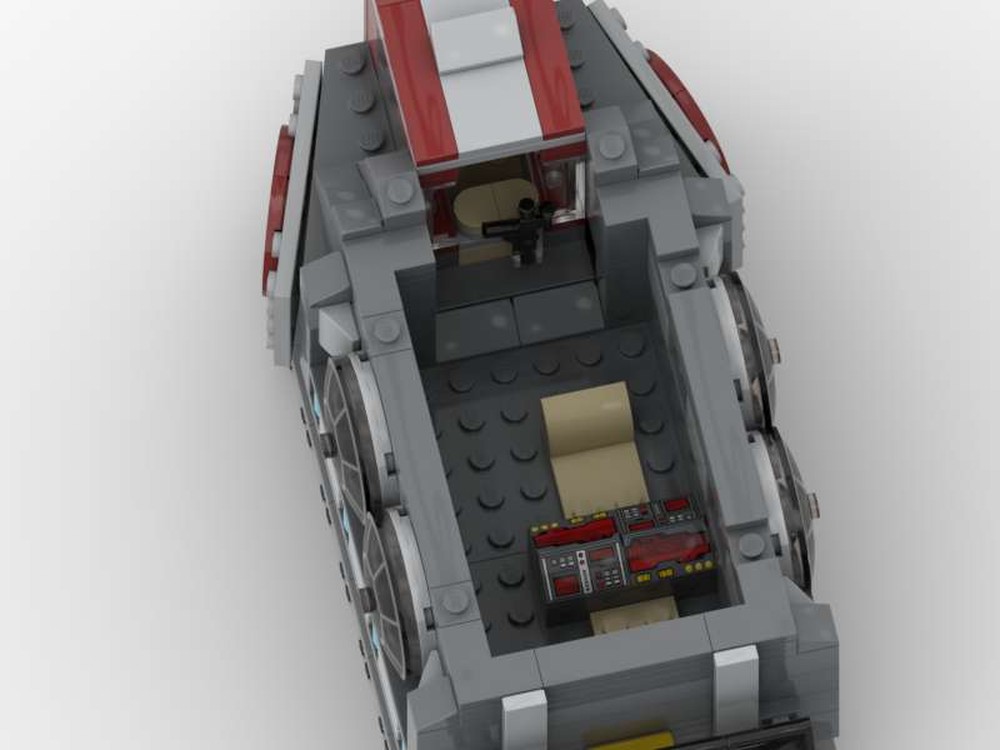 Lego Moc All Terrain Ion Cannon V2 By Theevilcactus Rebrickable
