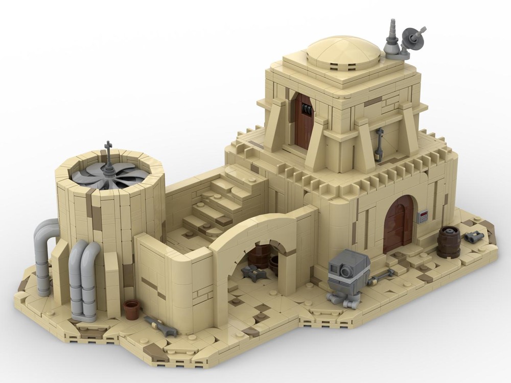 LEGO MOC Tatooine Modular Building - Residential Hut from Battlefront 2 ...