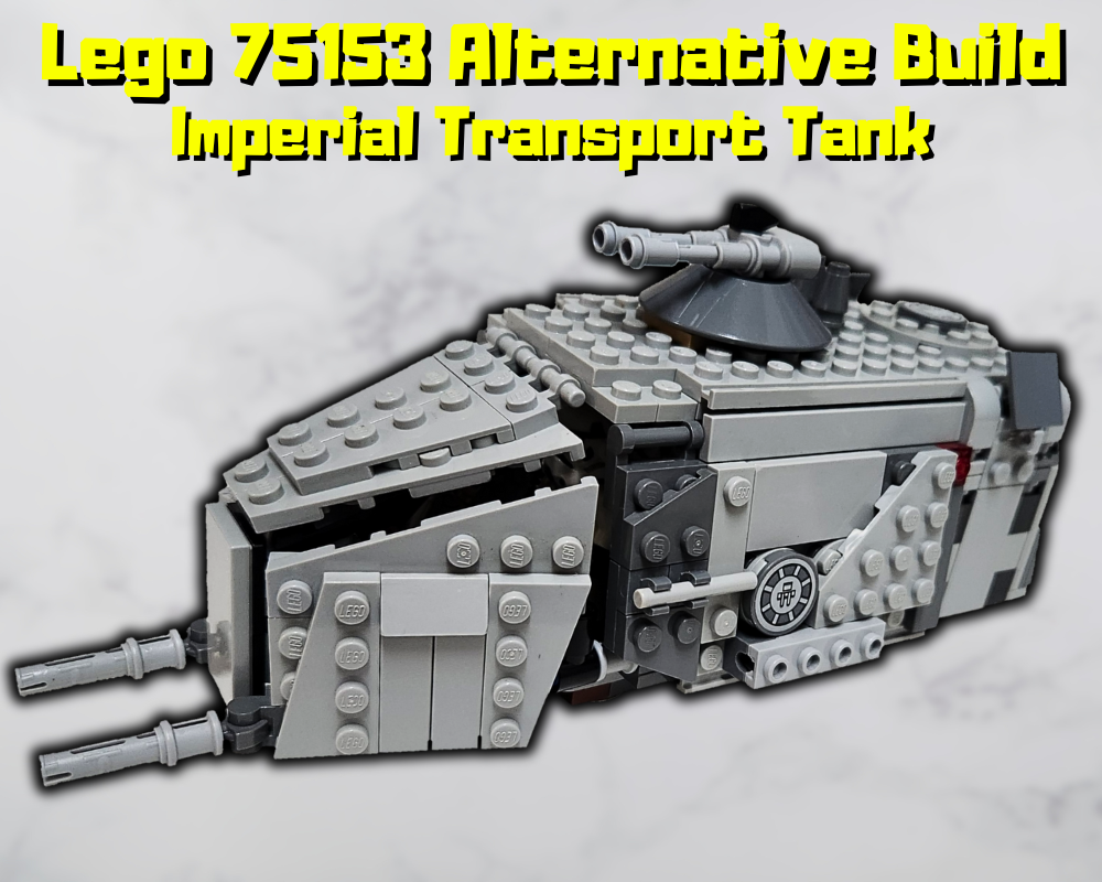 LEGO MOC Imperial Transport Tank by Noob Builds Lego | Rebrickable ...