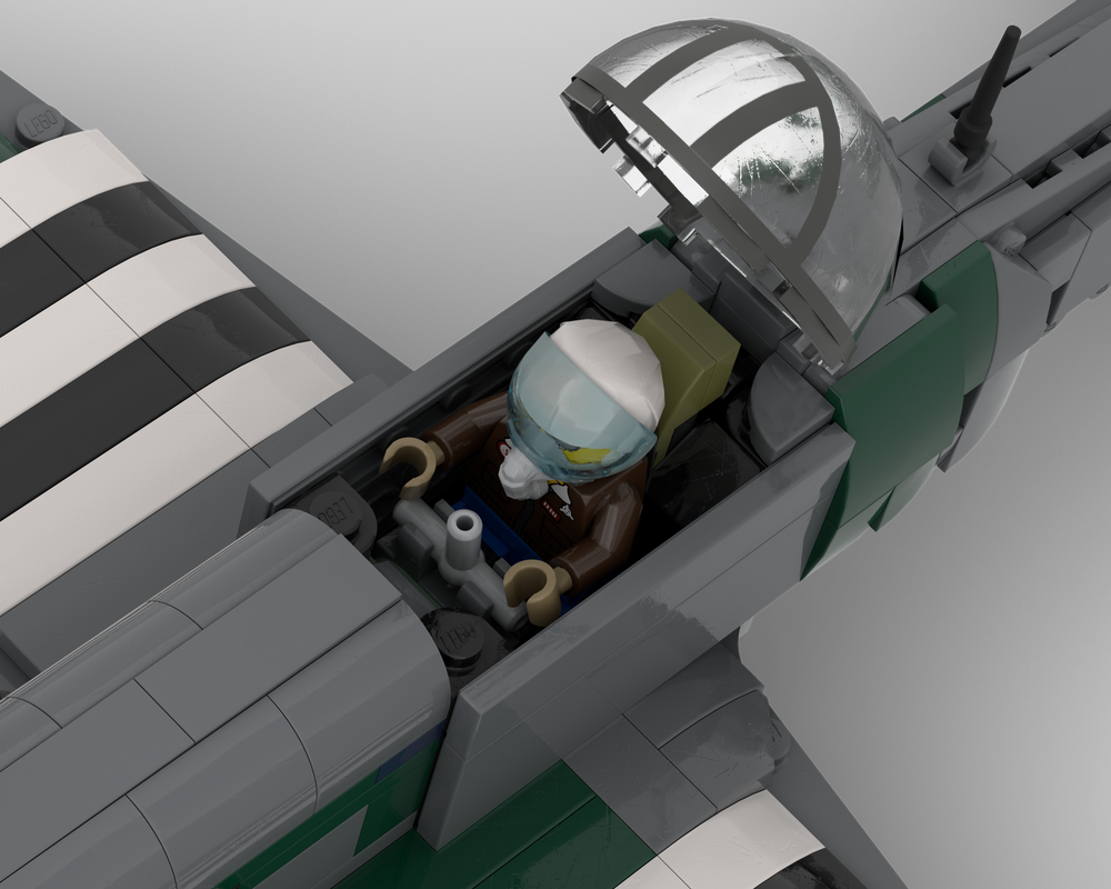 Lego Moc Hawker Typhoon By Model Hangar Rebrickable Build With Lego