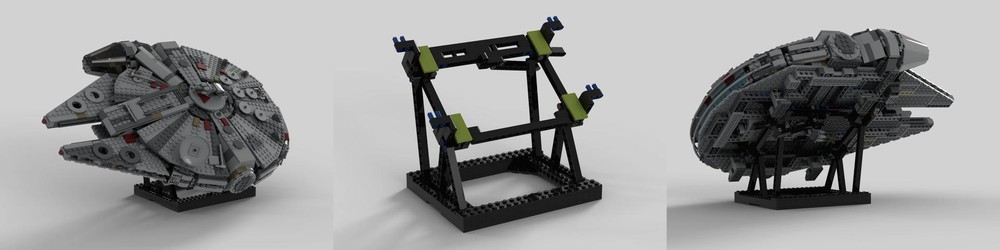 LEGO MOC 75257 display stand by insan3guy | Rebrickable - Build with LEGO