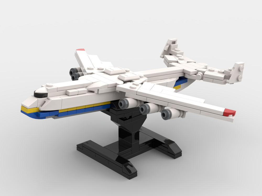 LEGO MOC Antonov An-225 Mriya by Taters | Rebrickable - Build with LEGO