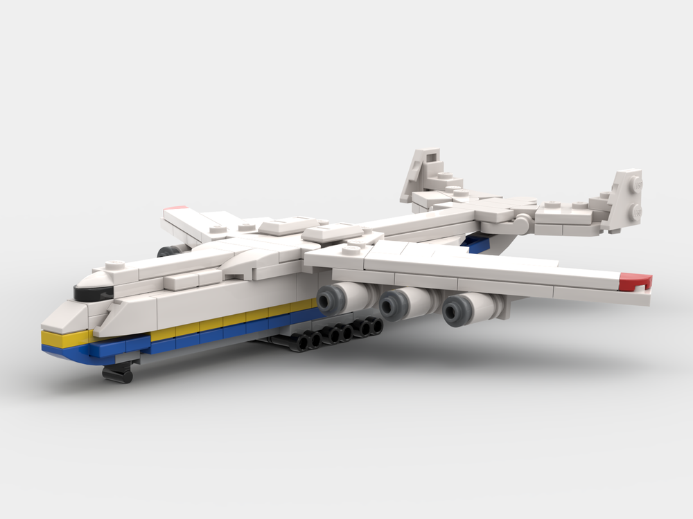 LEGO MOC Antonov An-225 Mriya by Taters | Rebrickable - Build with LEGO