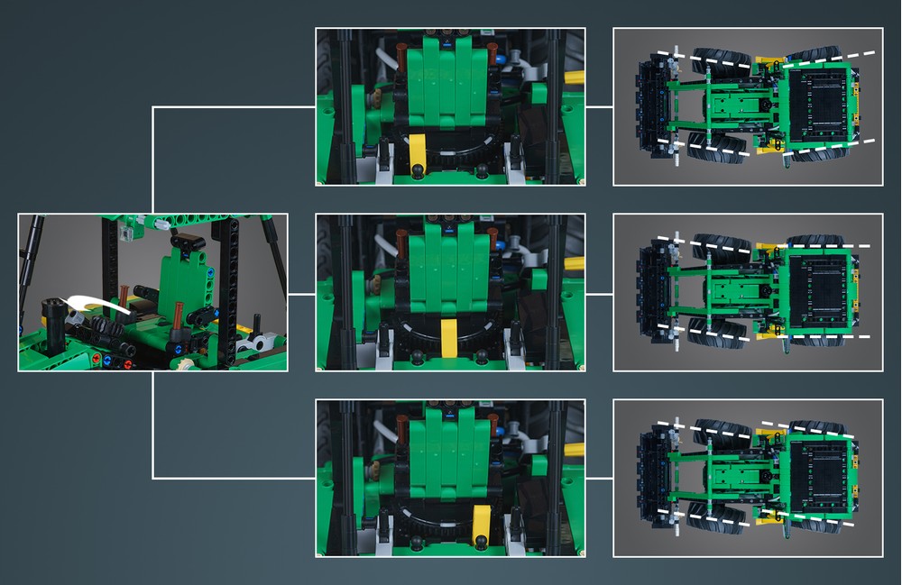 Lego Moc 42157 B Model Backhoe Loader By Nguyengiangoc Rebrickable
