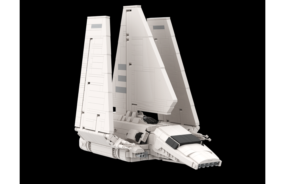 Lego Moc Imperial Lambda Class Shuttle By Marius2002 Rebrickable
