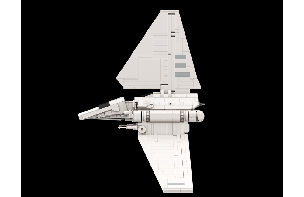 Lego Moc Imperial Lambda Class Shuttle By Marius2002 Rebrickable