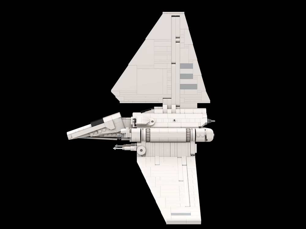 Lego Moc Imperial Lambda Class Shuttle By Marius2002 Rebrickable