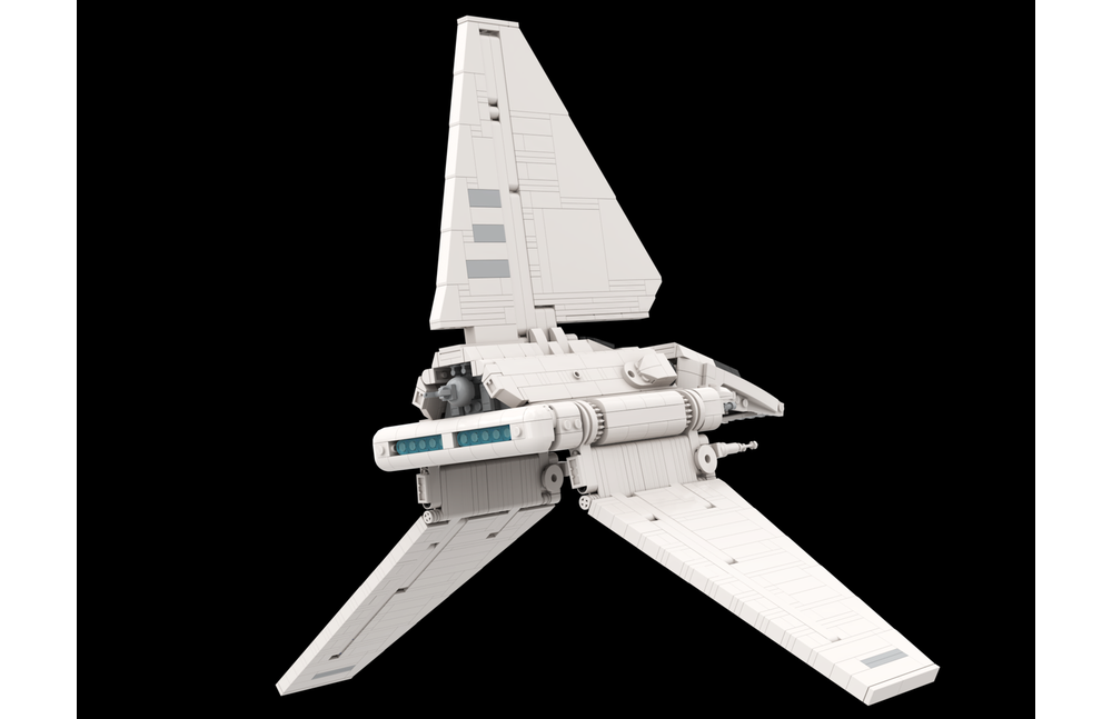 Lego Moc Imperial Lambda Class Shuttle By Marius2002 Rebrickable