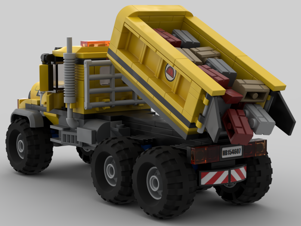 LEGO MOC Demolition Dump Truck by HaulingBricks | Rebrickable - Build ...