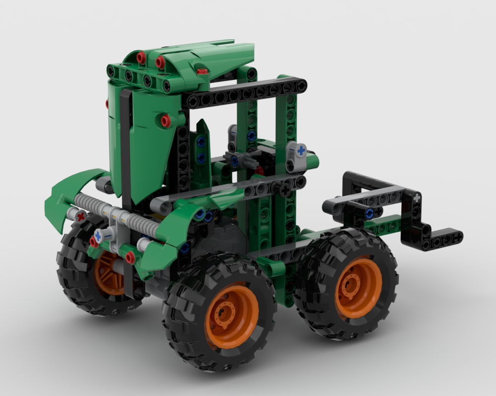 LEGO MOC Skid Steer Loader 42149 Alternative by ErikGS | Rebrickable ...
