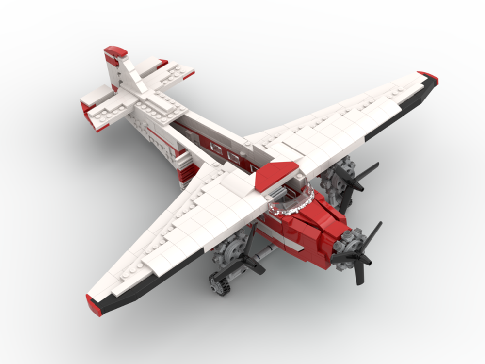 LEGO MOC Lao Che's Tri-motor by Andrew1111 | Rebrickable - Build with LEGO