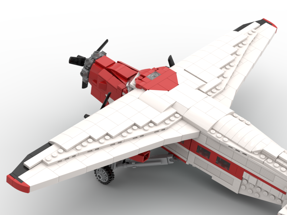 LEGO MOC-154614 Lao Che's Tri-motor by Andrew1111 | Rebrickable - Build ...