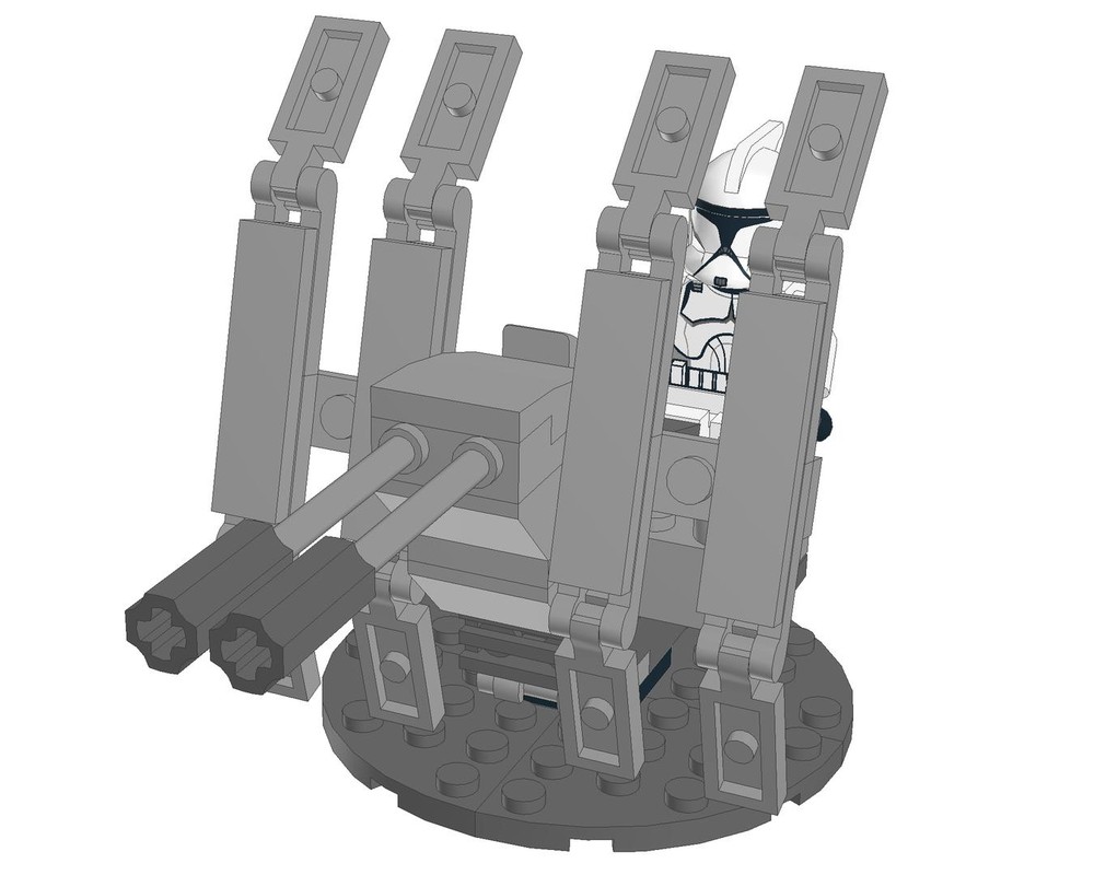 LEGO MOC Particle Cannon Turret by Jackman26S | Rebrickable - Build ...