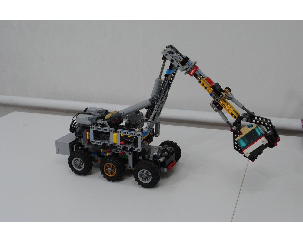 LEGO MOC Mechanical Automotive Arm (manipulator) by aas | Rebrickable ...