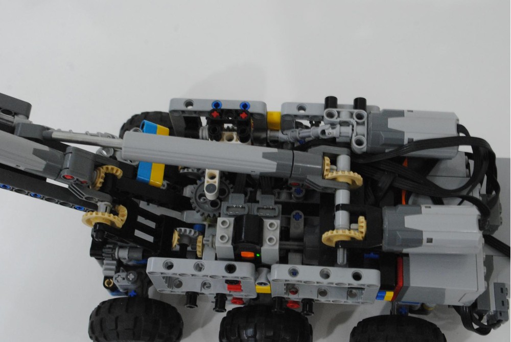 LEGO MOC Mechanical Automotive Arm (manipulator) by aas | Rebrickable ...