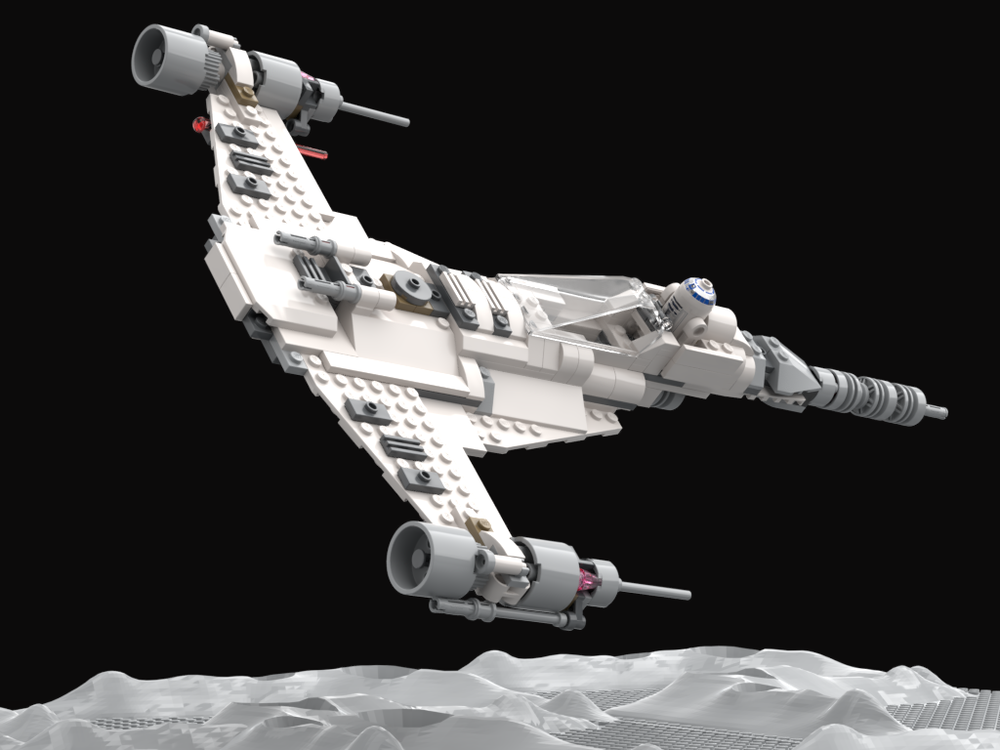 Lego Moc N 1 Starfighter By Agreatbuilder Rebrickable Build With Lego