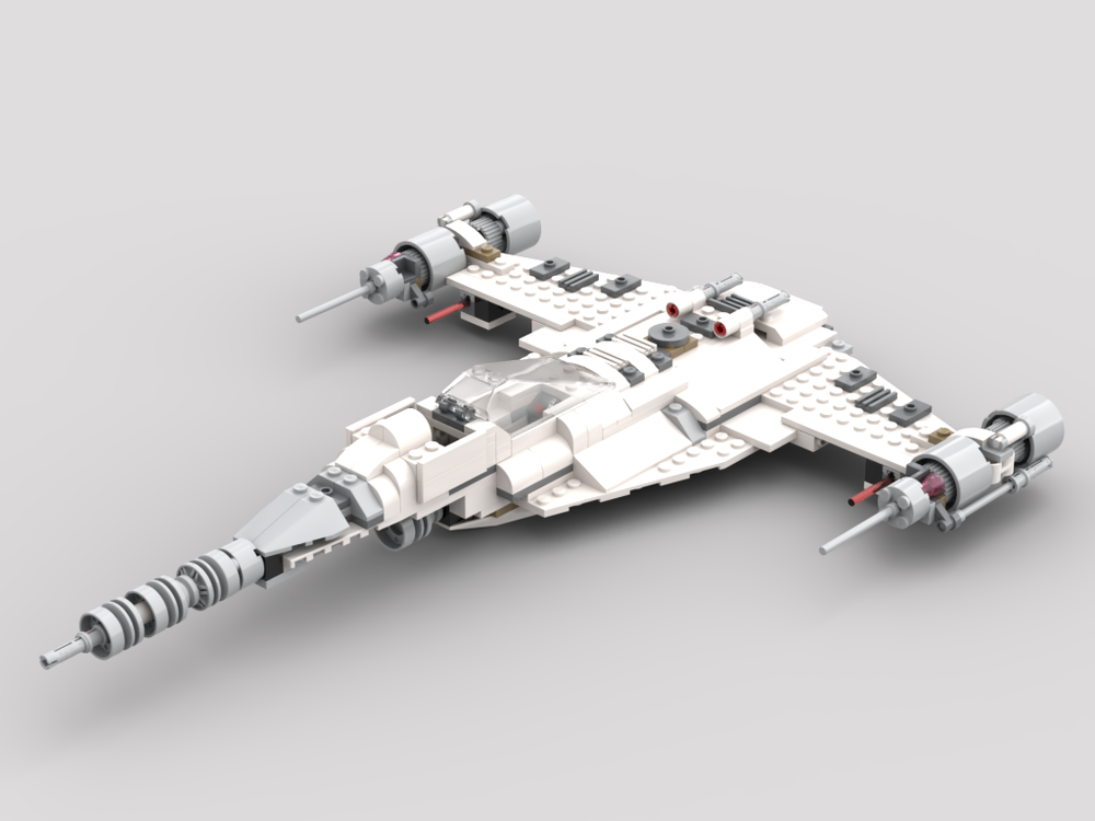 Lego Moc N 1 Starfighter By Agreatbuilder Rebrickable Build With Lego