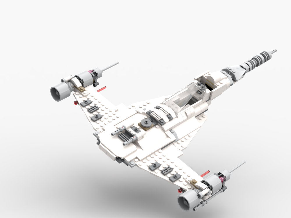 Lego Moc N 1 Starfighter By Agreatbuilder Rebrickable Build With Lego