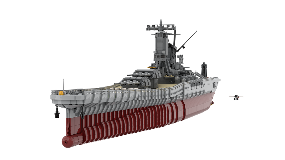 LEGO MOC Yamato by Resqusto | Rebrickable - Build with LEGO