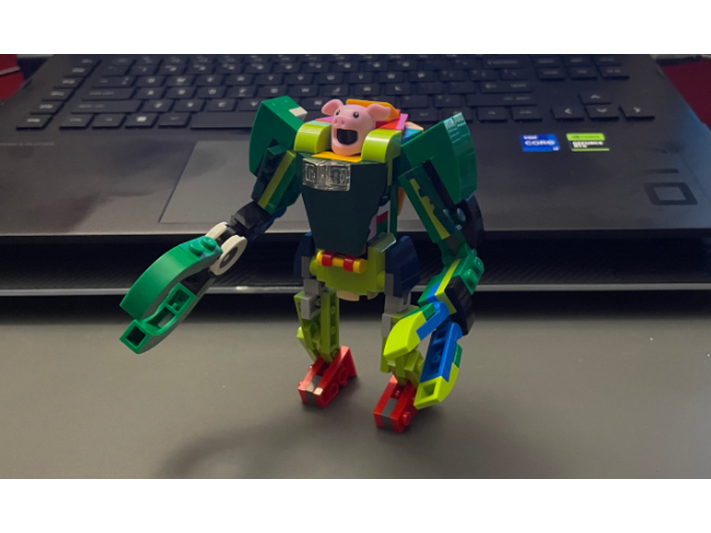 Lego Moc Rainforest Mech Suit By Ericnunya Rebrickable Build With Lego