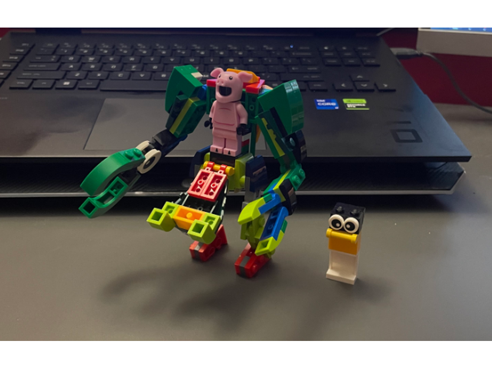 Lego Moc Rainforest Mech Suit By Ericnunya Rebrickable Build With Lego