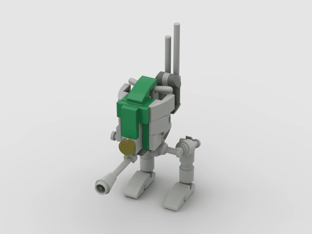 LEGO MOC Three Minifigure-Scale AT-RTs by MGS6735 | Rebrickable - Build ...